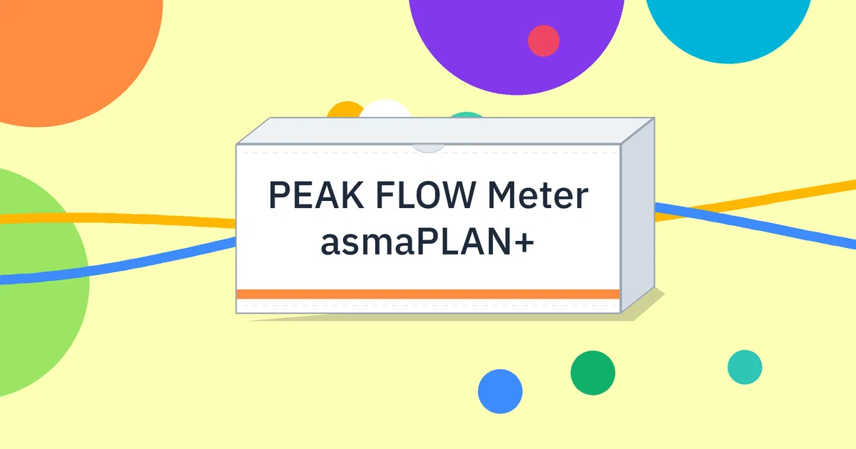 Symbolbild: Packung mit der Aufschrift PEAK FLOW Meter asmaPLAN+ (PZN 07186278) – Verfügbarkeit und Bezug in Apotheken in Frankfurt am Main
