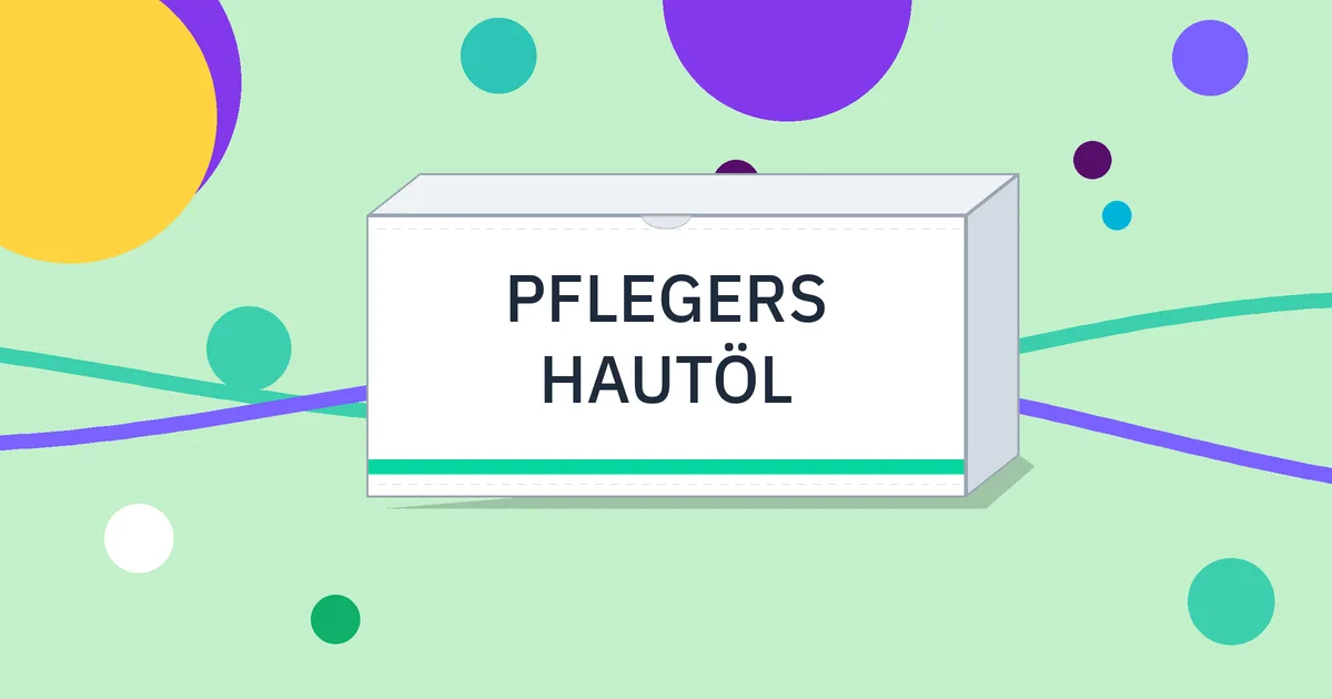 Symbolbild: Packung mit der Aufschrift PFLEGERS HAUTÖL (PZN 03076908) – Verfügbarkeit und Bezug in Apotheken in Frankfurt am Main