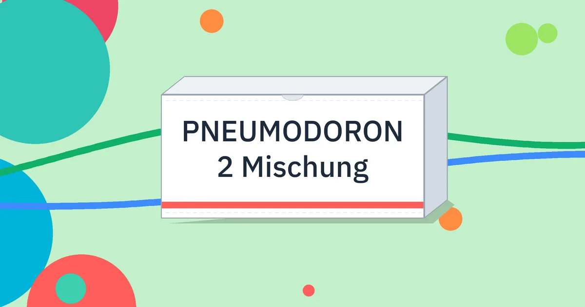 Symbolbild: Packung mit der Aufschrift PNEUMODORON 2 Mischung (PZN 00819496) – Verfügbarkeit und Bezug in Apotheken in Frankfurt am Main
