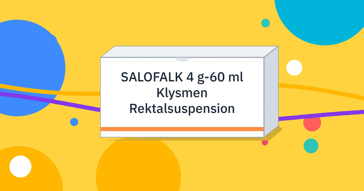 Symbolbild: Packung mit der Aufschrift SALOFALK 4 g-60 ml Klysmen Rektalsuspension (PZN 00425366) – Verfügbarkeit und Bezug in Apotheken in Frankfurt am Main