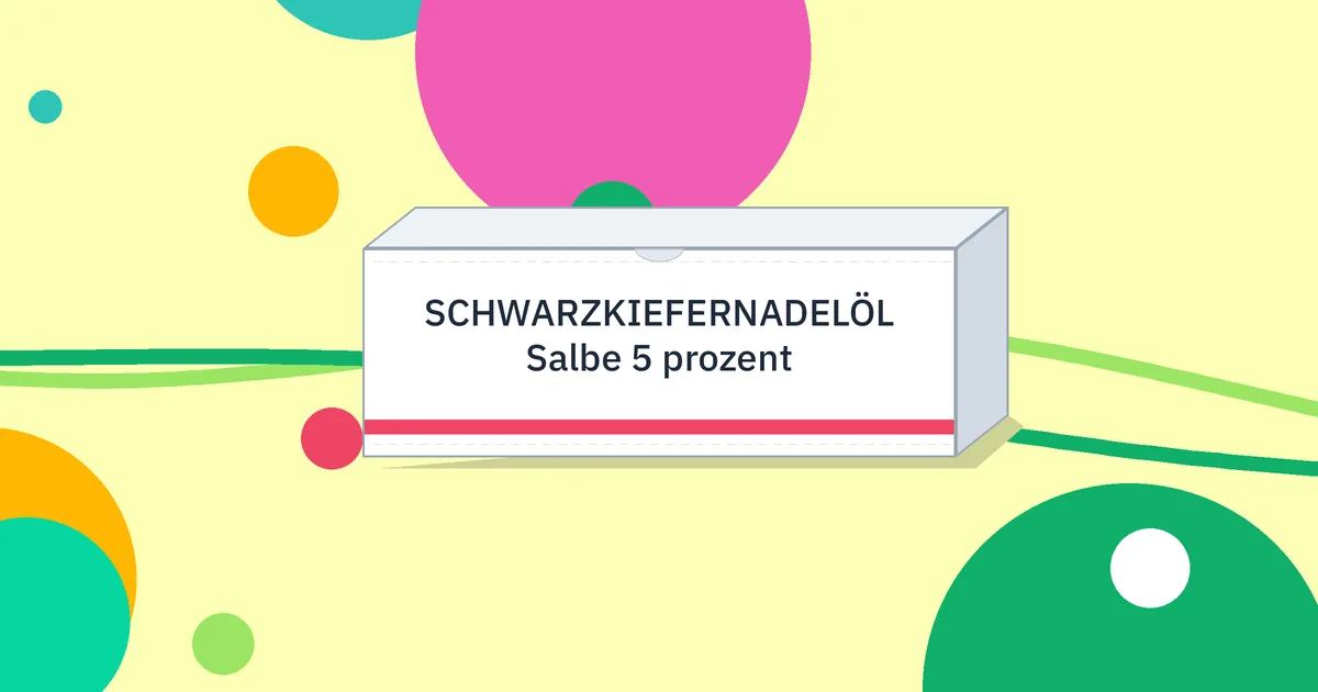 Symbolbild: Packung mit der Aufschrift SCHWARZKIEFERNADELÖL Salbe 5 prozent (PZN 18901407) – Verfügbarkeit und Bezug in Apotheken in Frankfurt am Main
