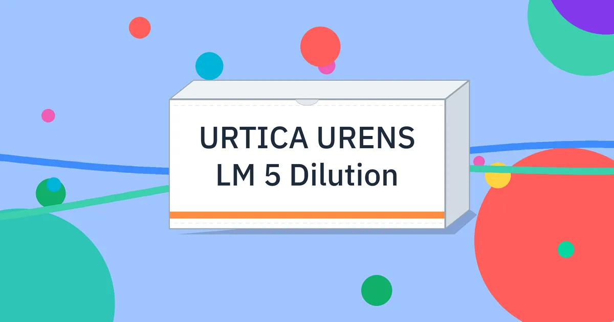 Symbolbild: Packung mit der Aufschrift URTICA URENS LM 5 Dilution (PZN 13257605) – Verfügbarkeit und Bezug in Apotheken in Frankfurt am Main