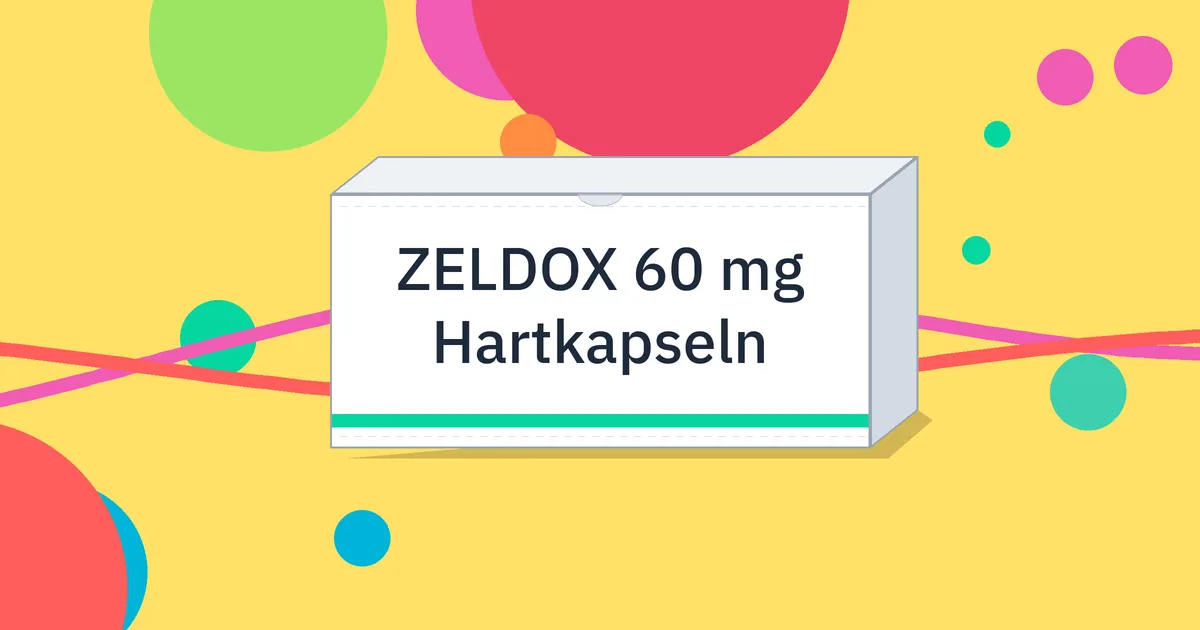 Symbolbild: Packung mit der Aufschrift ZELDOX 60 mg Hartkapseln (PZN 06339455) – Verfügbarkeit und Bezug in Apotheken in Frankfurt am Main
