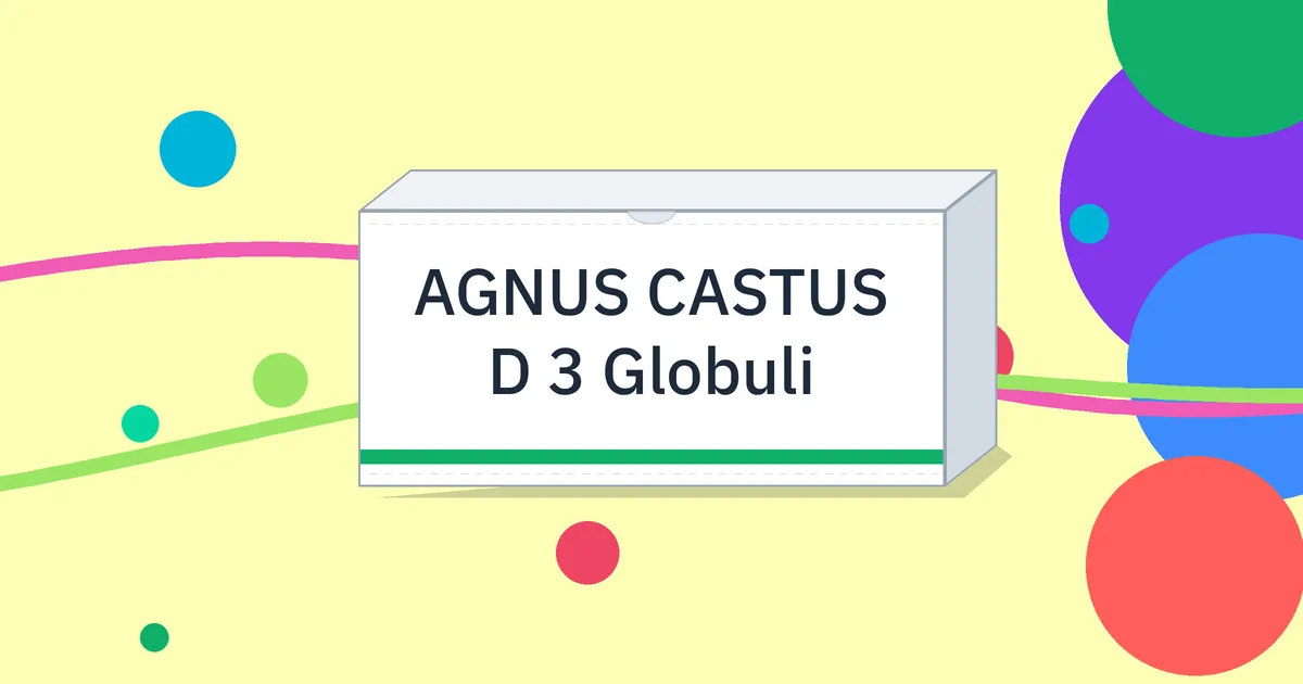 Symbolbild: Packung mit der Aufschrift AGNUS CASTUS D 3 Globuli (PZN 04202031) – Verfügbarkeit und Bezug in Apotheken in Frankfurt am Main