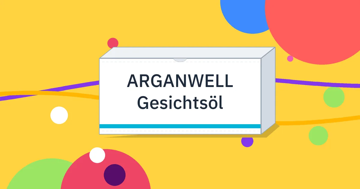 Symbolbild: Packung mit der Aufschrift ARGANWELL Gesichtsöl (PZN 06438571) – Verfügbarkeit und Bezug in Apotheken in Frankfurt am Main