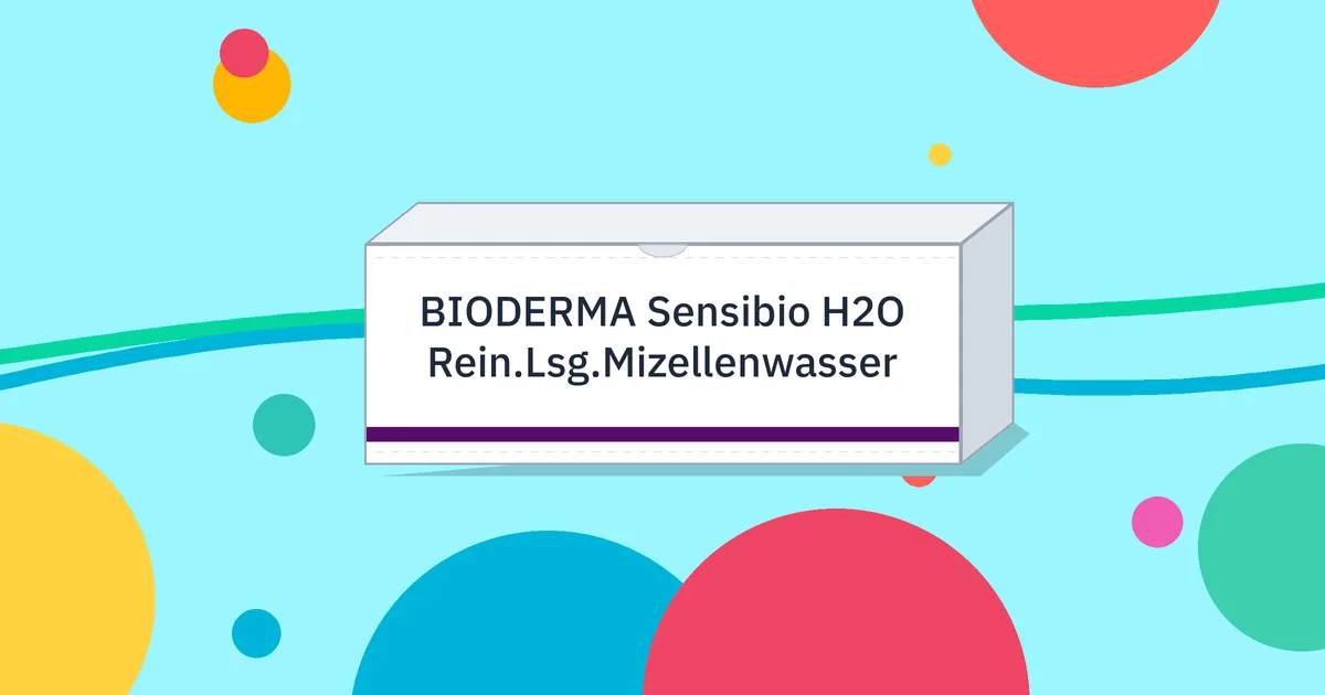 Symbolbild: Packung mit der Aufschrift BIODERMA Sensibio H2O Rein.Lsg.Mizellenwasser (PZN 05370948) – Verfügbarkeit und Bezug in Apotheken in Frankfurt am Main