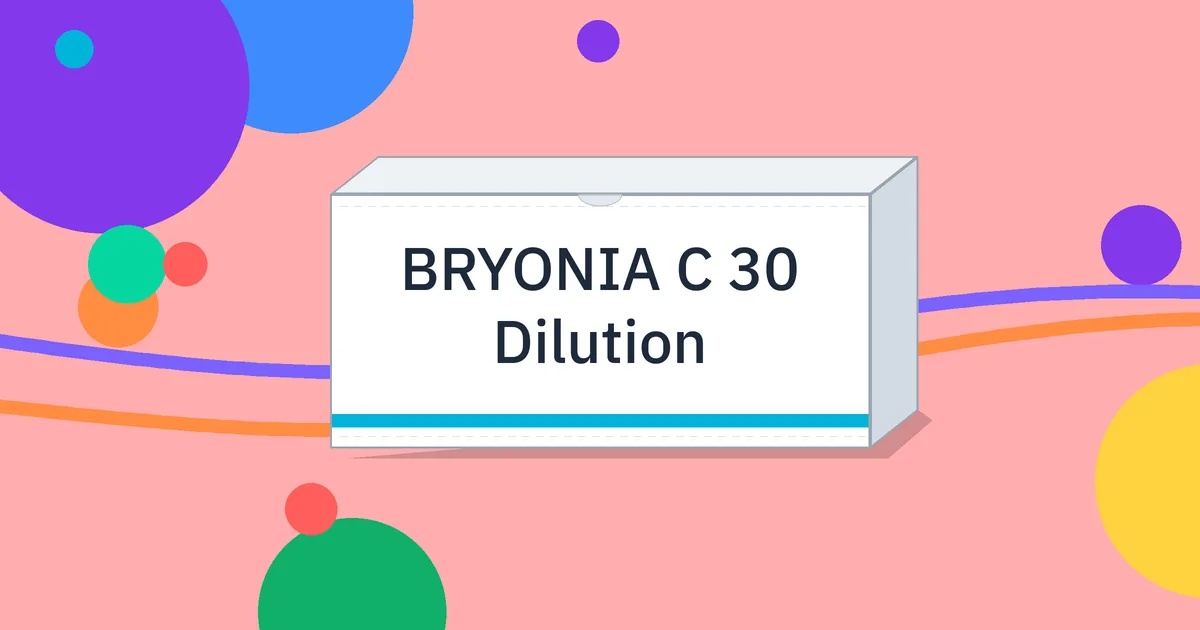 Symbolbild: Packung mit der Aufschrift BRYONIA C 30 Dilution (PZN 04207904) – Verfügbarkeit und Bezug in Apotheken in Frankfurt am Main