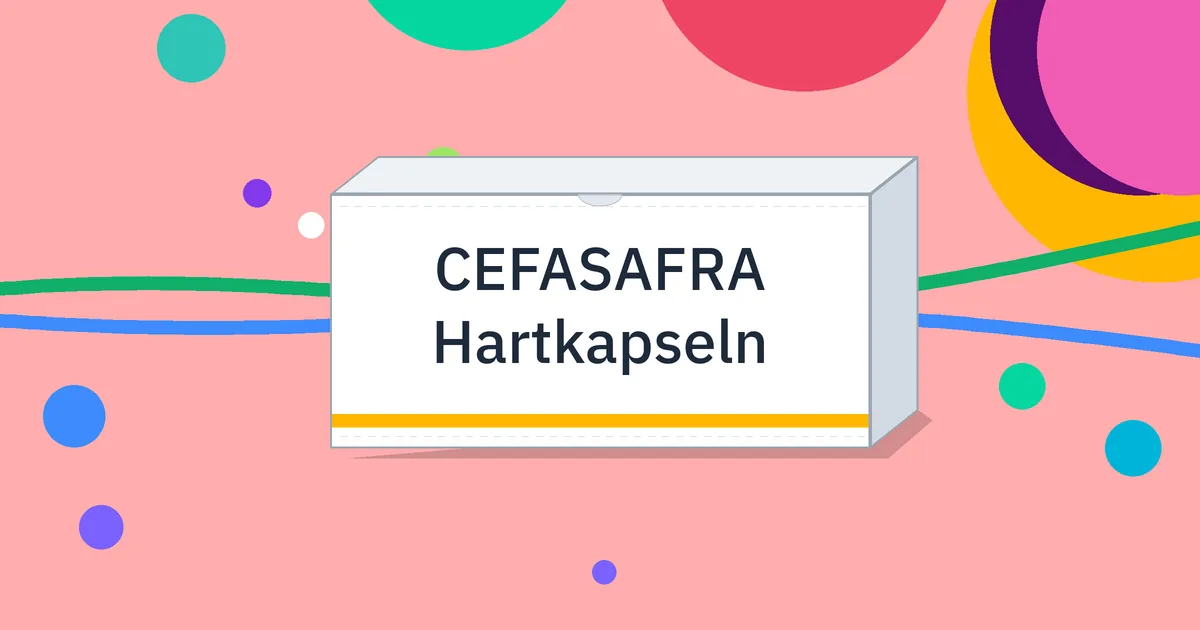 Symbolbild: Packung mit der Aufschrift CEFASAFRA Hartkapseln (PZN 15298531) – Verfügbarkeit und Bezug in Apotheken in Frankfurt am Main