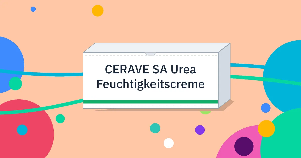 Symbolbild: Packung mit der Aufschrift CERAVE SA Urea Feuchtigkeitscreme (PZN 15660819) – Verfügbarkeit und Bezug in Apotheken in Frankfurt am Main