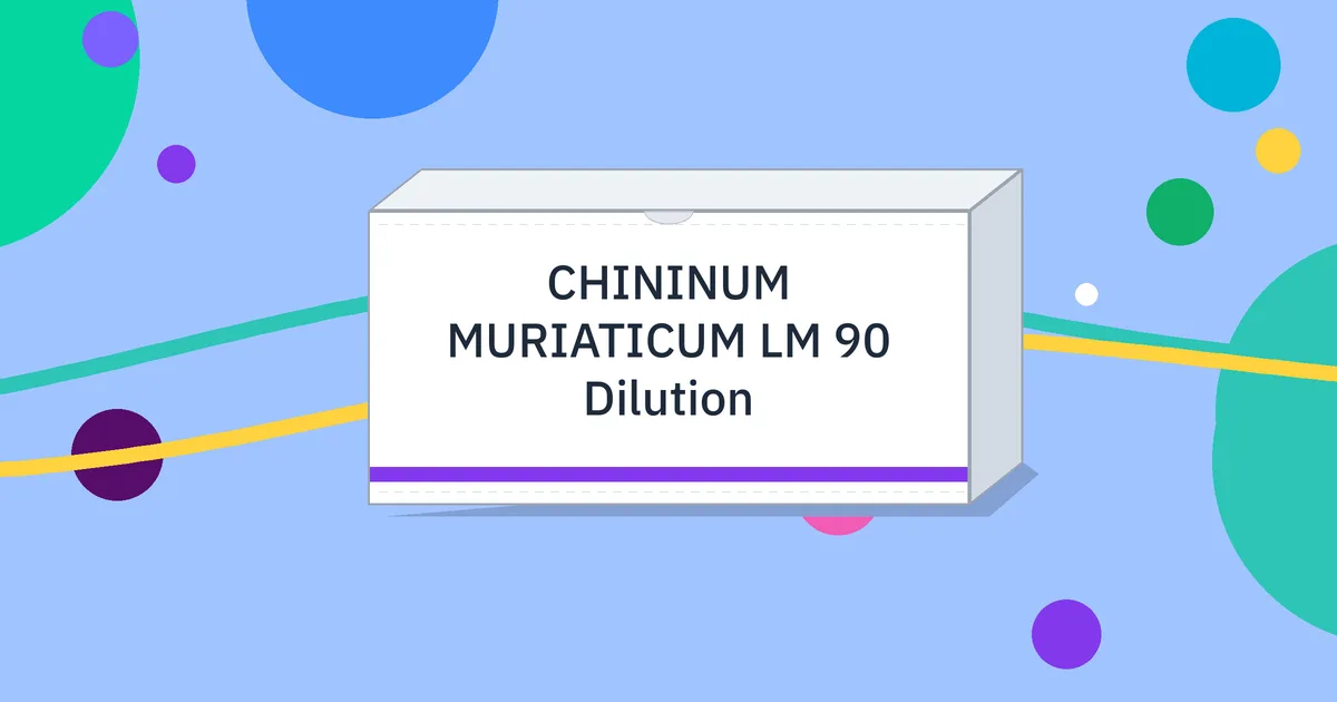 Symbolbild: Packung mit der Aufschrift CHININUM MURIATICUM LM 90 Dilution (PZN 12815411) – Verfügbarkeit und Bezug in Apotheken in Frankfurt am Main