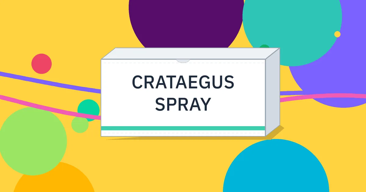 Symbolbild: Packung mit der Aufschrift CRATAEGUS SPRAY (PZN 12516950) – Verfügbarkeit und Bezug in Apotheken in Frankfurt am Main