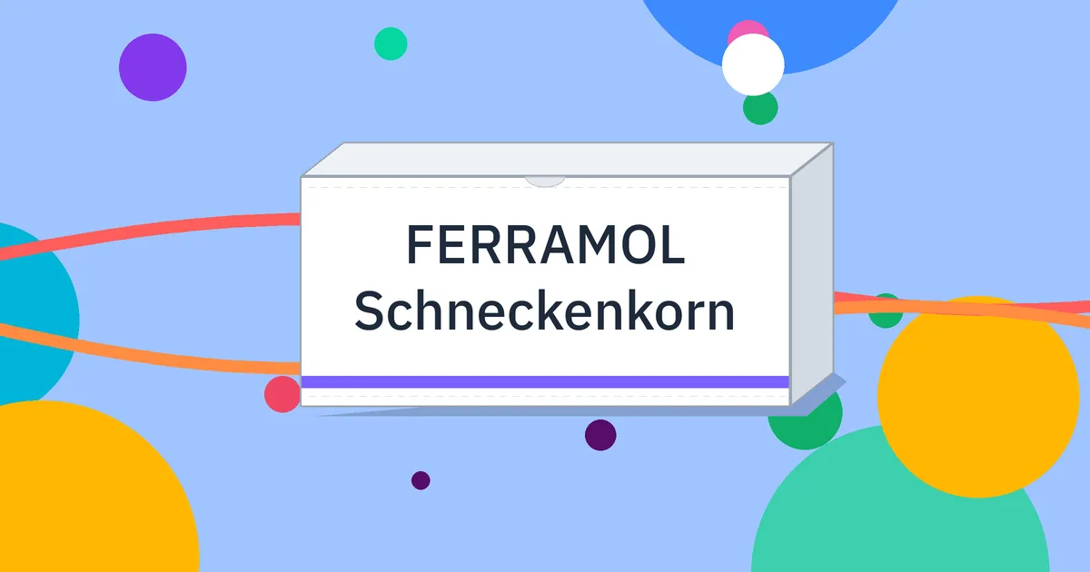 Symbolbild: Packung mit der Aufschrift FERRAMOL Schneckenkorn (PZN 00246089) – Verfügbarkeit und Bezug in Apotheken in Frankfurt am Main