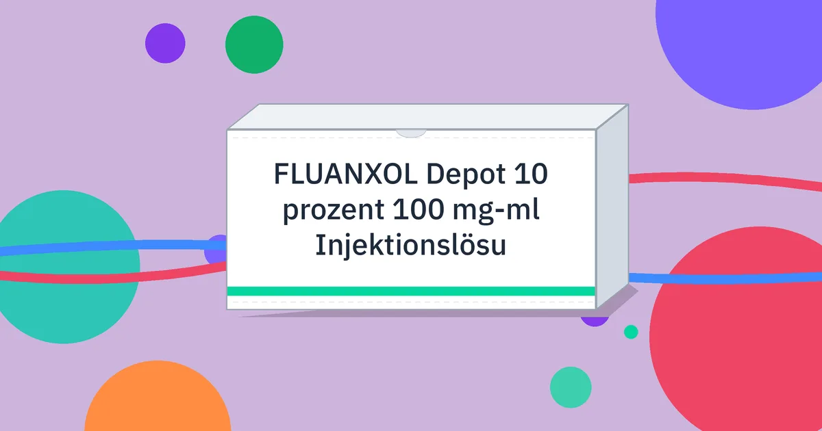 Symbolbild: Packung mit der Aufschrift FLUANXOL Depot 10 prozent 100 mg-ml Injektionslösu (PZN 14331054) – Verfügbarkeit und Bezug in Apotheken in Frankfurt am Main