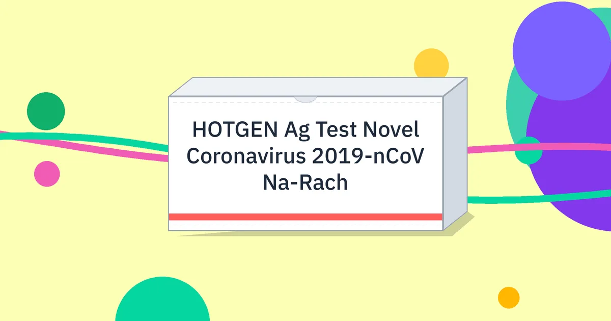 Symbolbild: Packung mit der Aufschrift HOTGEN Ag Test Novel Coronavirus 2019-nCoV Na-Rach (PZN 17417974) – Verfügbarkeit und Bezug in Apotheken in Frankfurt am Main