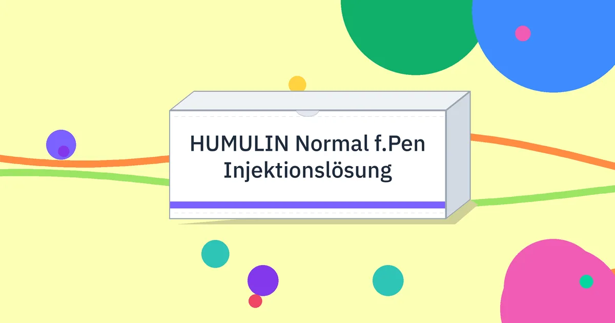 Symbolbild: Packung mit der Aufschrift HUMULIN Normal f.Pen Injektionslösung (PZN 13978954) – Verfügbarkeit und Bezug in Apotheken in Frankfurt am Main