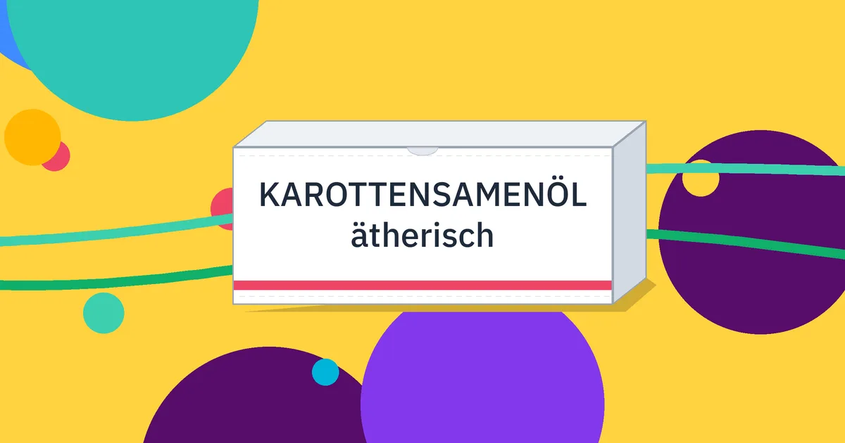 Symbolbild: Packung mit der Aufschrift KAROTTENSAMENÖL ätherisch (PZN 18004932) – Verfügbarkeit und Bezug in Apotheken in Frankfurt am Main