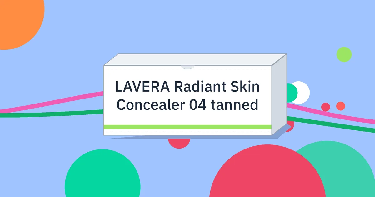 Symbolbild: Packung mit der Aufschrift LAVERA Radiant Skin Concealer 04 tanned (PZN 18097129) – Verfügbarkeit und Bezug in Apotheken in Frankfurt am Main