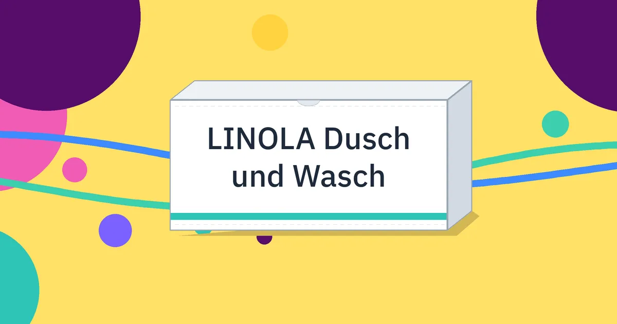 Symbolbild: Packung mit der Aufschrift LINOLA Dusch und Wasch (PZN 06797904) – Verfügbarkeit und Bezug in Apotheken in Frankfurt am Main