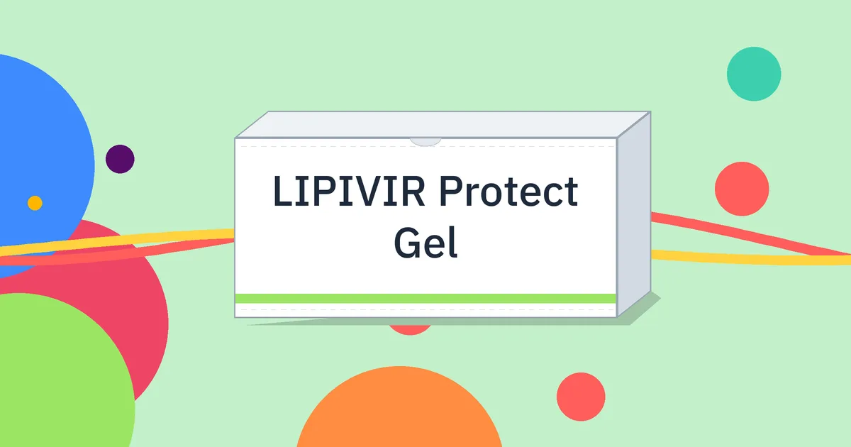 Symbolbild: Packung mit der Aufschrift LIPIVIR Protect Gel (PZN 19345948) – Verfügbarkeit und Bezug in Apotheken in Frankfurt am Main