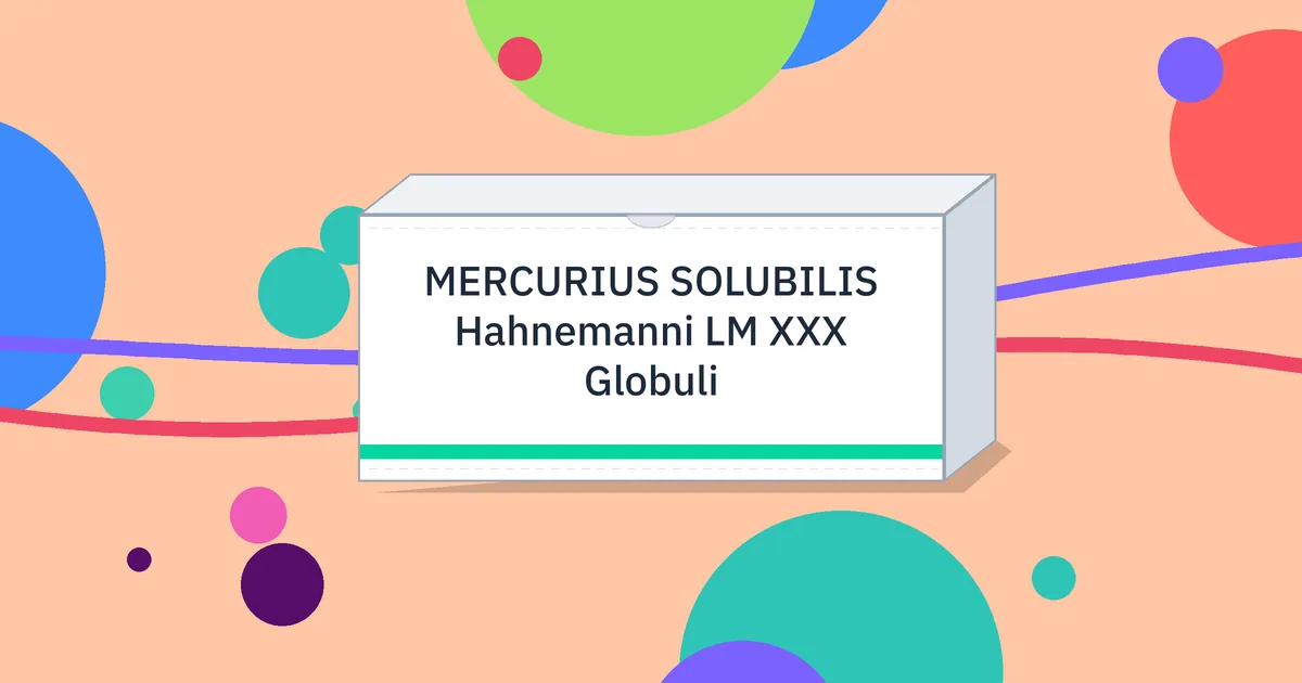 Symbolbild: Packung mit der Aufschrift MERCURIUS SOLUBILIS Hahnemanni LM XXX Globuli (PZN 02678410) – Verfügbarkeit und Bezug in Apotheken in Frankfurt am Main