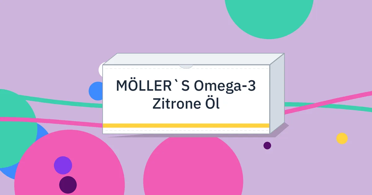 Symbolbild: Packung mit der Aufschrift MÖLLER`S Omega-3 Zitrone Öl (PZN 15638375) – Verfügbarkeit und Bezug in Apotheken in Frankfurt am Main