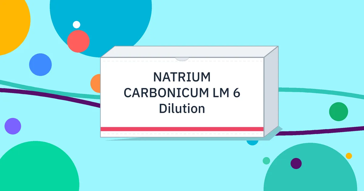 Symbolbild: Packung mit der Aufschrift NATRIUM CARBONICUM LM 6 Dilution (PZN 07541176) – Verfügbarkeit und Bezug in Apotheken in Frankfurt am Main