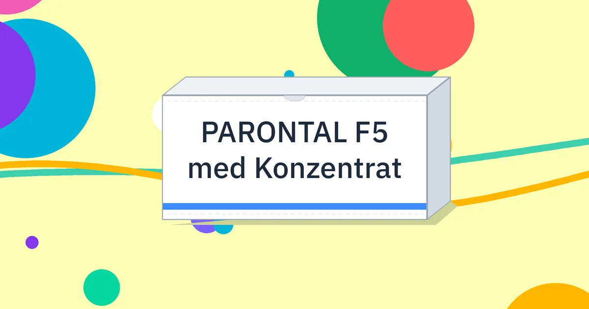 Symbolbild: Packung mit der Aufschrift PARONTAL F5 med Konzentrat (PZN 02598289) – Verfügbarkeit und Bezug in Apotheken in Frankfurt am Main