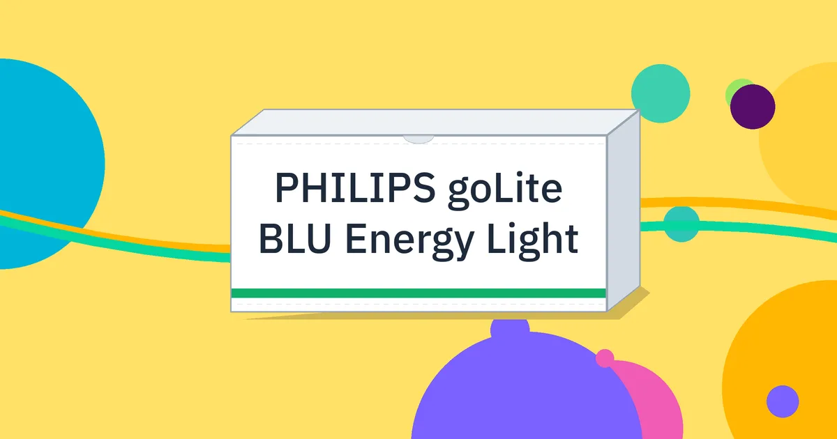 Symbolbild: Packung mit der Aufschrift PHILIPS goLite BLU Energy Light (PZN 08760408) – Verfügbarkeit und Bezug in Apotheken in Frankfurt am Main