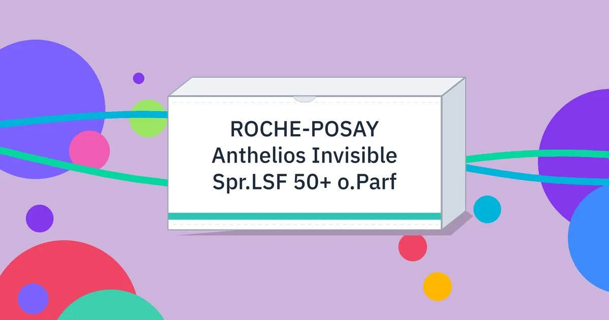 Symbolbild: Packung mit der Aufschrift ROCHE-POSAY Anthelios Invisible Spr.LSF 50+ o.Parf (PZN 17154210) – Verfügbarkeit und Bezug in Apotheken in Frankfurt am Main