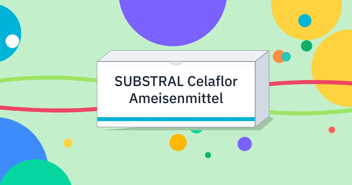 Symbolbild: Packung mit der Aufschrift SUBSTRAL Celaflor Ameisenmittel (PZN 15611092) – Verfügbarkeit und Bezug in Apotheken in Frankfurt am Main