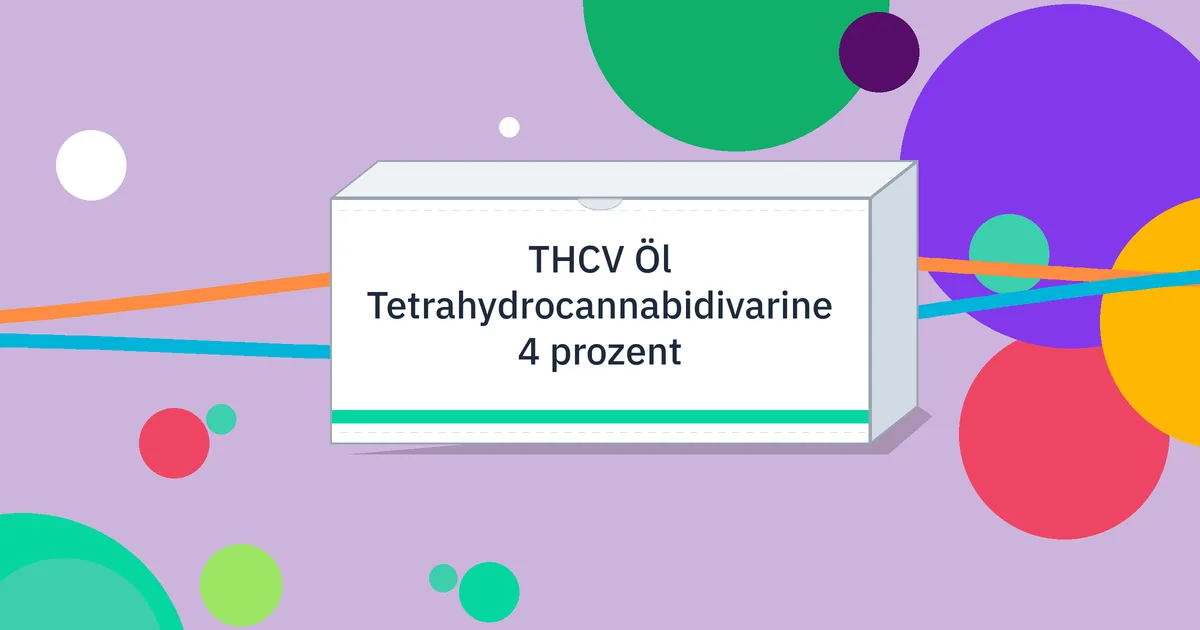 Symbolbild: Packung mit der Aufschrift THCV Öl Tetrahydrocannabidivarine 4 prozent (PZN 16586060) – Verfügbarkeit und Bezug in Apotheken in Frankfurt am Main