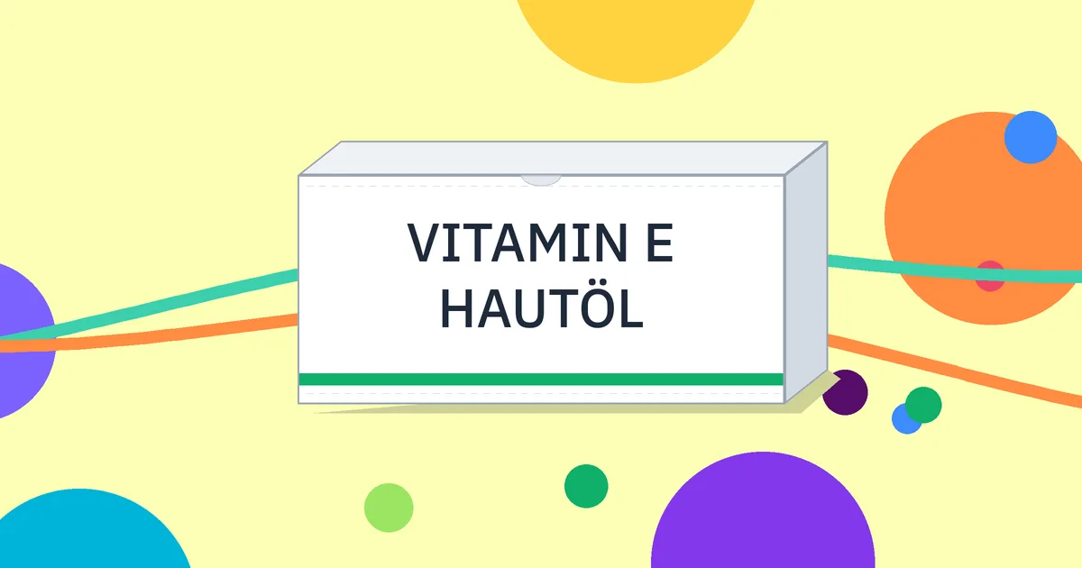 Symbolbild: Packung mit der Aufschrift VITAMIN E HAUTÖL (PZN 03945250) – Verfügbarkeit und Bezug in Apotheken in Frankfurt am Main