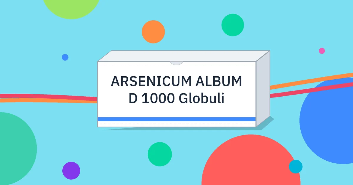 Symbolbild: Packung mit der Aufschrift ARSENICUM ALBUM D 1000 Globuli (PZN 04205526) – Verfügbarkeit und Bezug in Apotheken in Frankfurt am Main