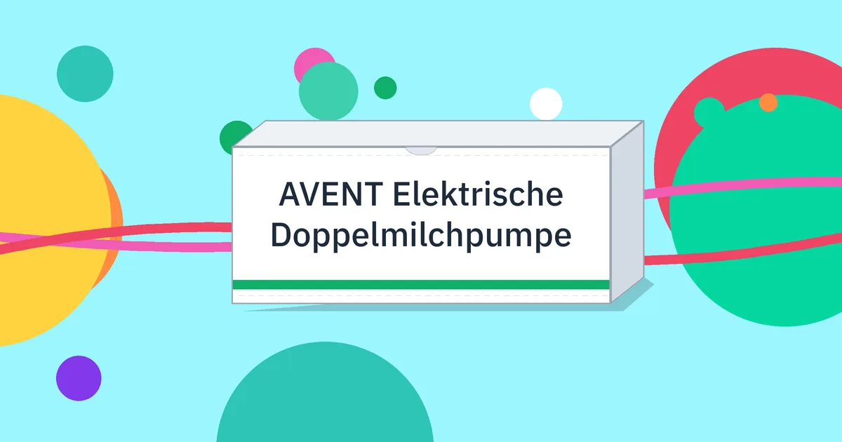 Symbolbild: Packung mit der Aufschrift AVENT Elektrische Doppelmilchpumpe (PZN 06945262) – Verfügbarkeit und Bezug in Apotheken in Frankfurt am Main