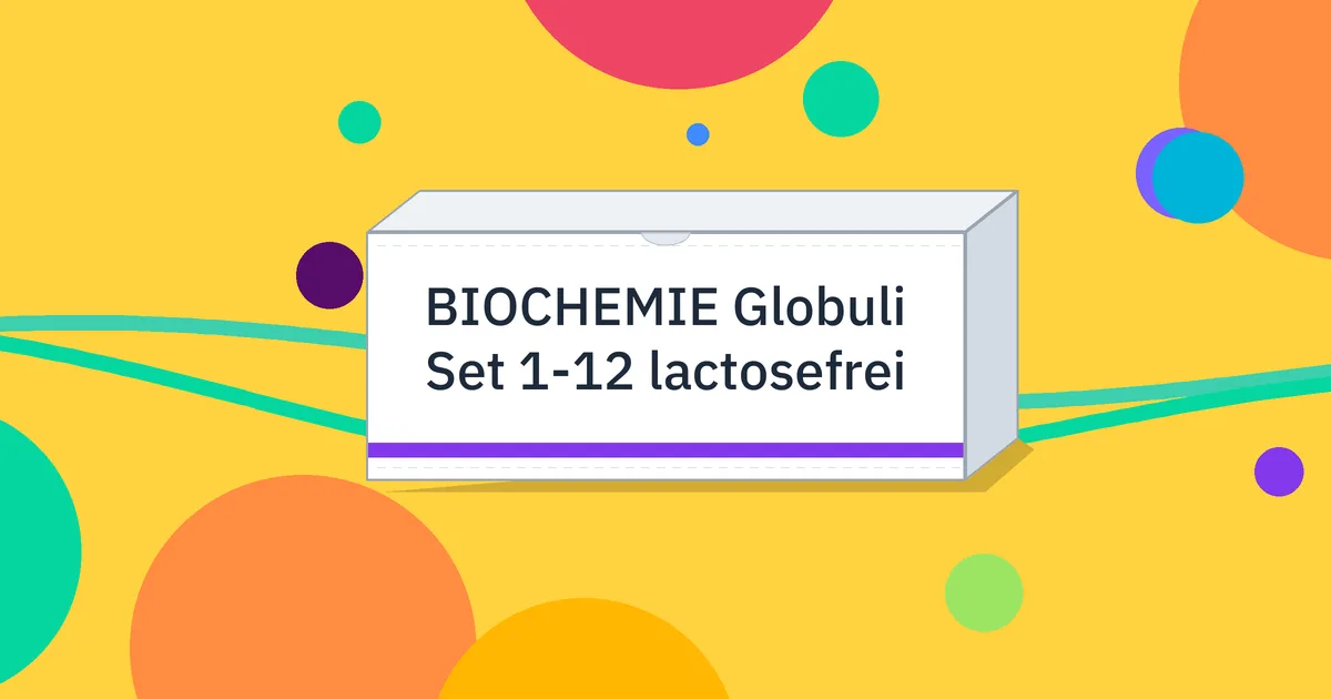 Symbolbild: Packung mit der Aufschrift BIOCHEMIE Globuli Set 1-12 lactosefrei (PZN 04088902) – Verfügbarkeit und Bezug in Apotheken in Frankfurt am Main