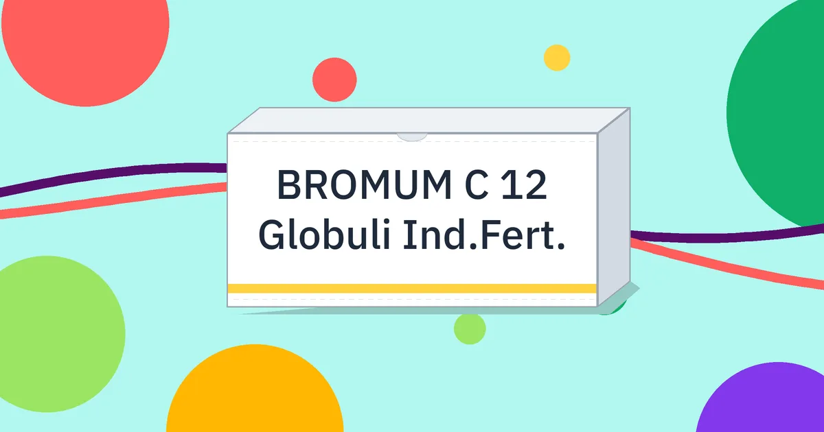 Symbolbild: Packung mit der Aufschrift BROMUM C 12 Globuli Ind.Fert. (PZN 17645391) – Verfügbarkeit und Bezug in Apotheken in Frankfurt am Main