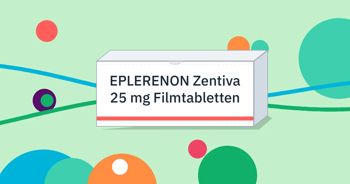 Symbolbild: Packung mit der Aufschrift EPLERENON Zentiva 25 mg Filmtabletten (PZN 18113756) – Verfügbarkeit und Bezug in Apotheken in Frankfurt am Main