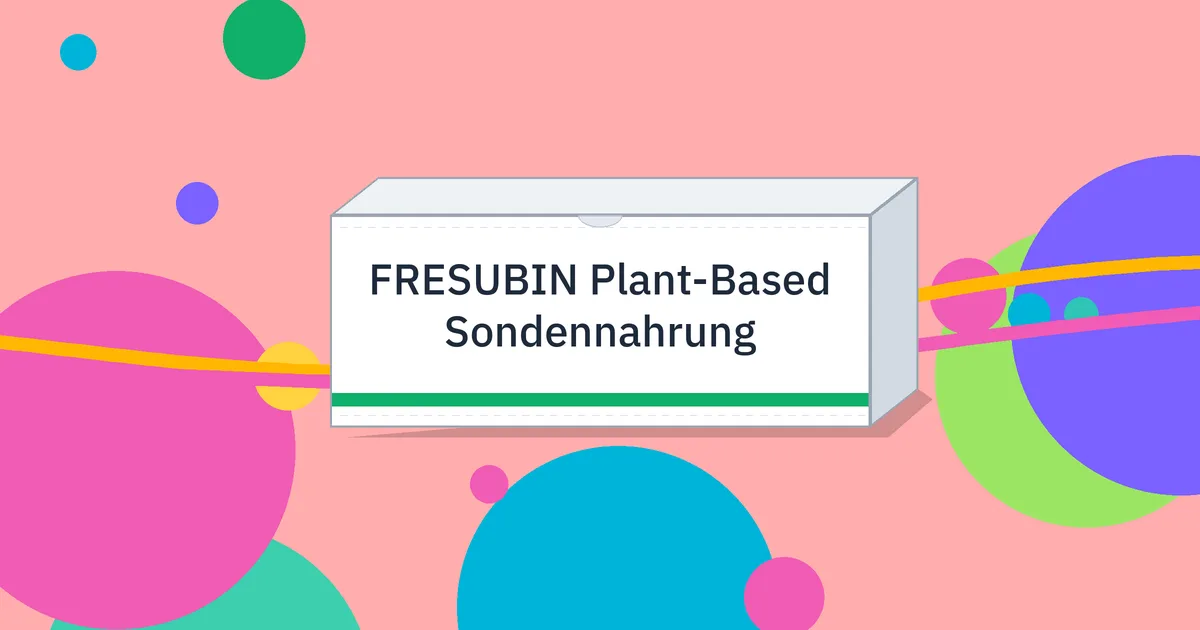 Symbolbild: Packung mit der Aufschrift FRESUBIN Plant-Based Sondennahrung (PZN 19979386) – Verfügbarkeit und Bezug in Apotheken in Frankfurt am Main