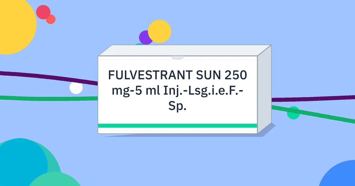 Symbolbild: Packung mit der Aufschrift FULVESTRANT SUN 250 mg-5 ml Inj.-Lsg.i.e.F.-Sp. (PZN 16002426) – Verfügbarkeit und Bezug in Apotheken in Frankfurt am Main