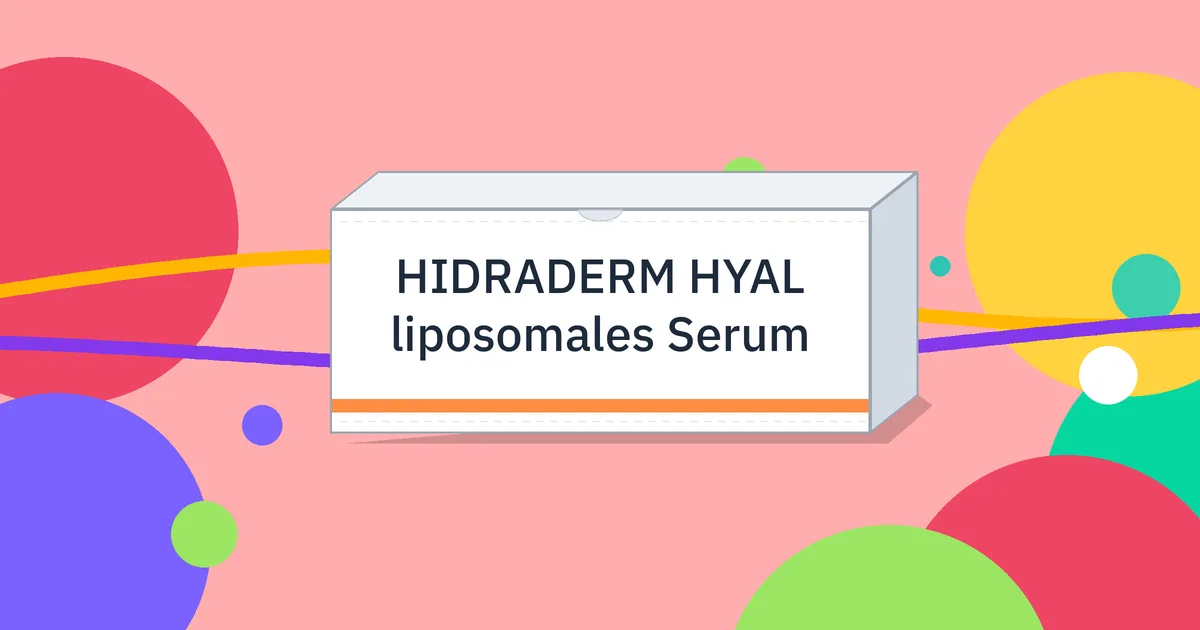 Symbolbild: Packung mit der Aufschrift HIDRADERM HYAL liposomales Serum (PZN 18018383) – Verfügbarkeit und Bezug in Apotheken in Frankfurt am Main