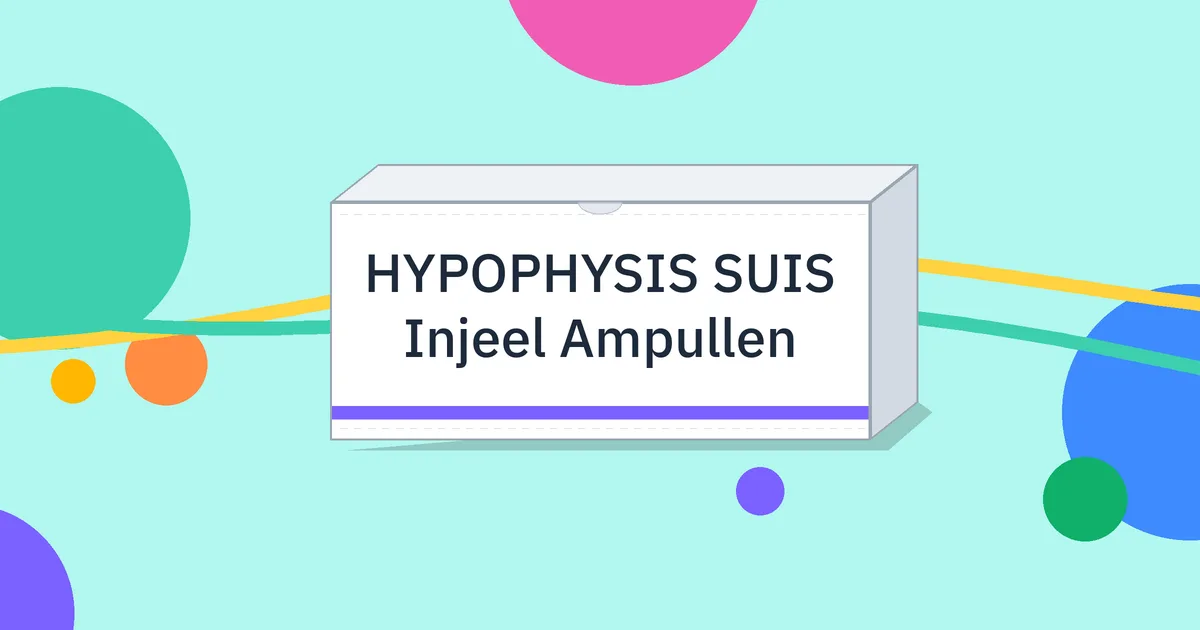Symbolbild: Packung mit der Aufschrift HYPOPHYSIS SUIS Injeel Ampullen (PZN 00513478) – Verfügbarkeit und Bezug in Apotheken in Frankfurt am Main