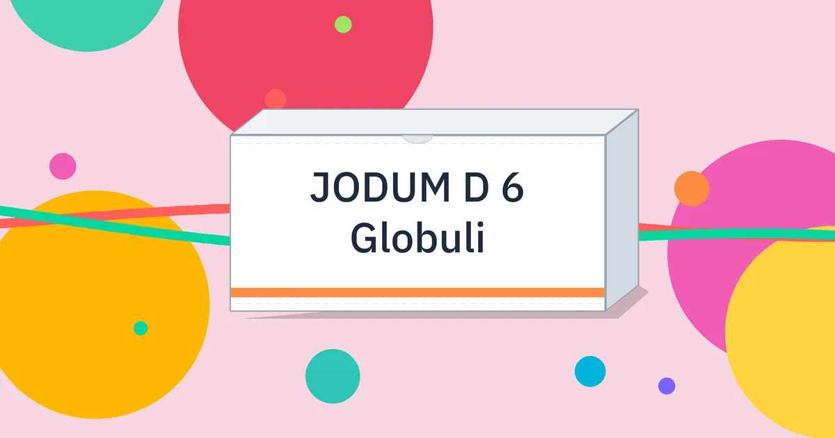 Symbolbild: Packung mit der Aufschrift JODUM D 6 Globuli (PZN 19685271) – Verfügbarkeit und Bezug in Apotheken in Frankfurt am Main