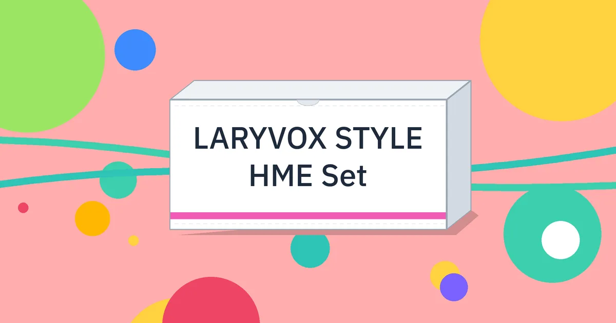Symbolbild: Packung mit der Aufschrift LARYVOX STYLE HME Set (PZN 11220199) – Verfügbarkeit und Bezug in Apotheken in Frankfurt am Main