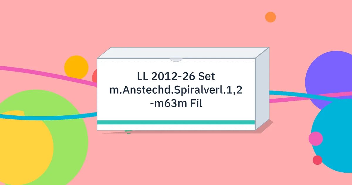 Symbolbild: Packung mit der Aufschrift LL 2012-26 Set m.Anstechd.Spiralverl.1,2 -m63m Fil (PZN 11297032) – Verfügbarkeit und Bezug in Apotheken in Frankfurt am Main