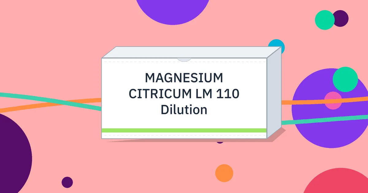 Symbolbild: Packung mit der Aufschrift MAGNESIUM CITRICUM LM 110 Dilution (PZN 13764986) – Verfügbarkeit und Bezug in Apotheken in Frankfurt am Main