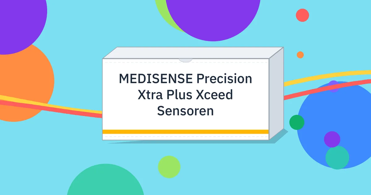 Symbolbild: Packung mit der Aufschrift MEDISENSE Precision Xtra Plus Xceed Sensoren (PZN 01011230) – Verfügbarkeit und Bezug in Apotheken in Frankfurt am Main
