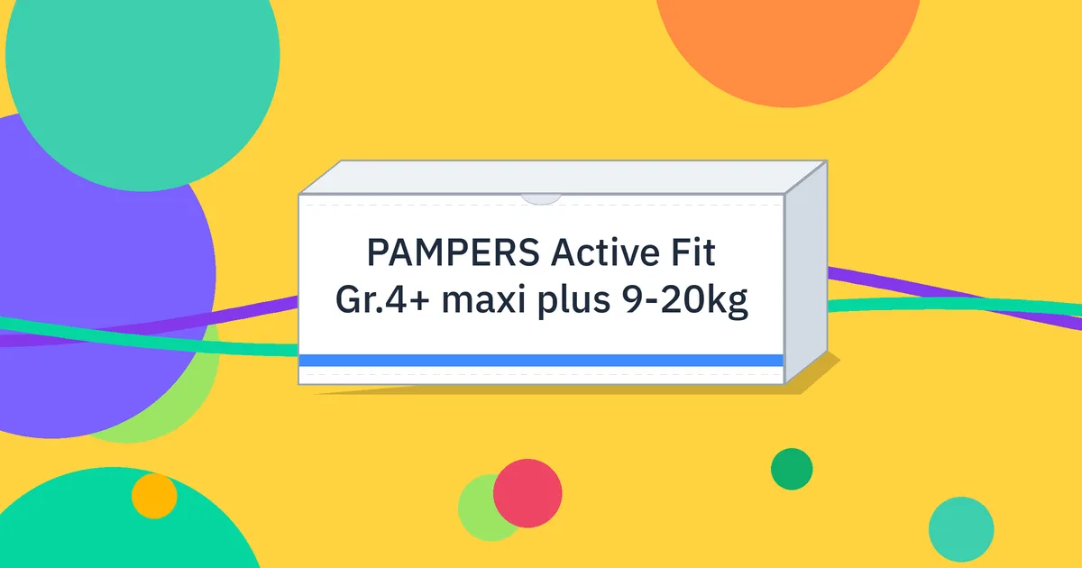 Symbolbild: Packung mit der Aufschrift PAMPERS Active Fit Gr.4+ maxi plus 9-20kg (PZN 09519229) – Verfügbarkeit und Bezug in Apotheken in Frankfurt am Main