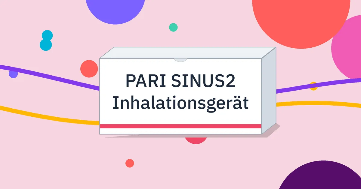 Symbolbild: Packung mit der Aufschrift PARI SINUS2 Inhalationsgerät (PZN 13987887) – Verfügbarkeit und Bezug in Apotheken in Frankfurt am Main