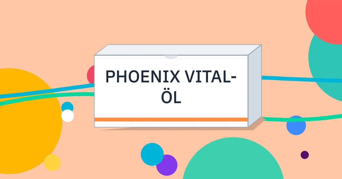 Symbolbild: Packung mit der Aufschrift PHOENIX VITAL-ÖL (PZN 13476158) – Verfügbarkeit und Bezug in Apotheken in Frankfurt am Main