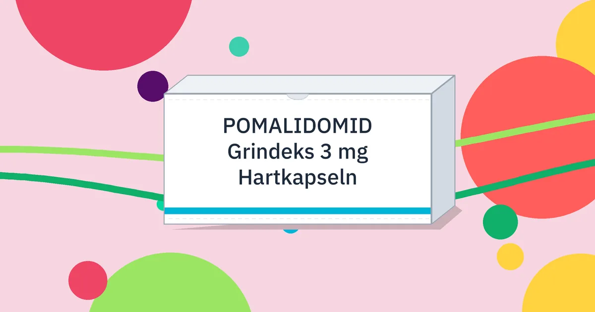 Symbolbild: Packung mit der Aufschrift POMALIDOMID Grindeks 3 mg Hartkapseln (PZN 19547161) – Verfügbarkeit und Bezug in Apotheken in Frankfurt am Main